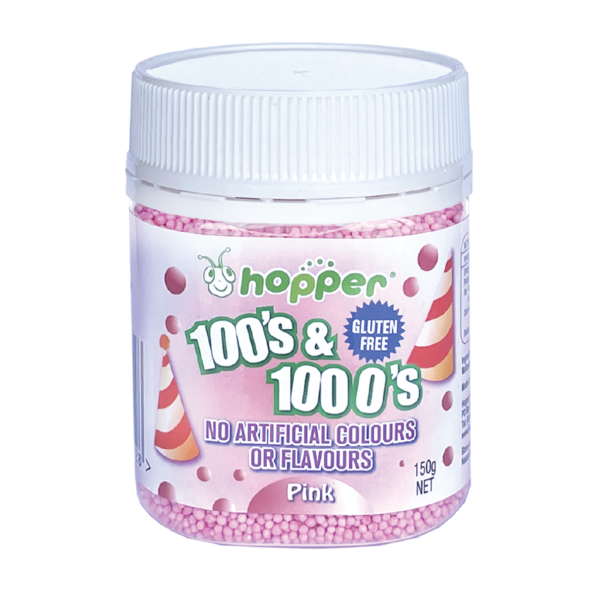 Hopper 100s and 1000s Pink 150g – Real Good Food Group